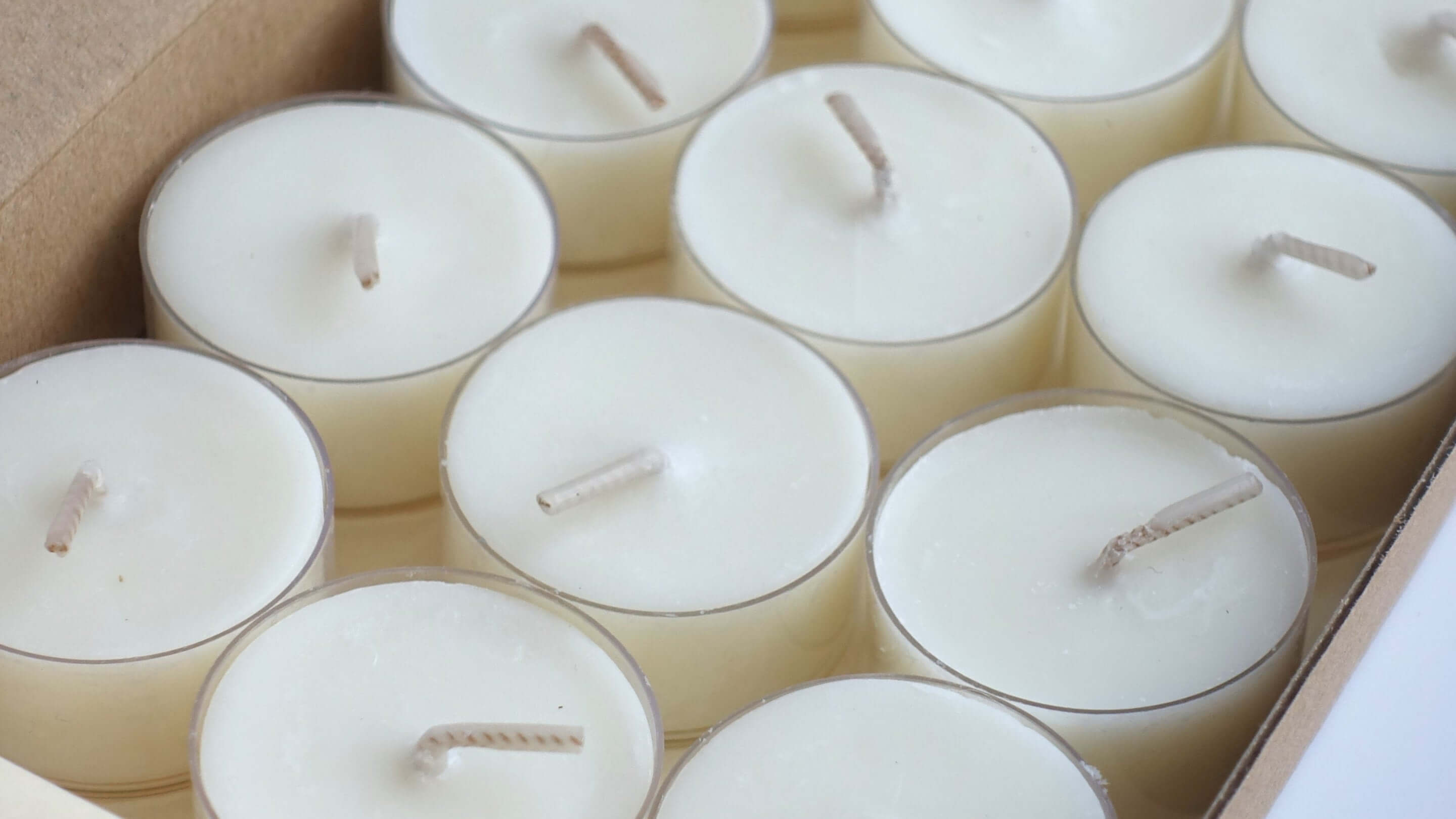 Natural Refillable Tealights – sho-moon